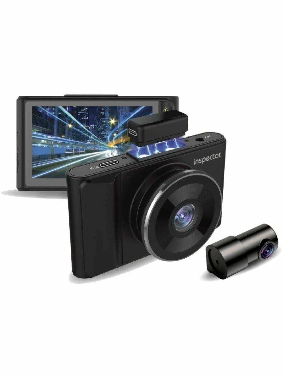 Видеорегистратор Inspector FHD-250 черный 1080x1920 1080p 170гр. GPCV6248 Drive Recorder Inspector FHD-250 black 1080x1920 1080p 170gd. GPCV6248