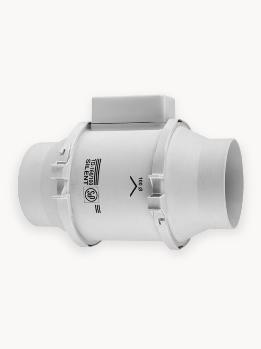 Канальный вентилятор Soler&palau Soler & Palau TD-160/100 N SILENT (шумоизолированный)