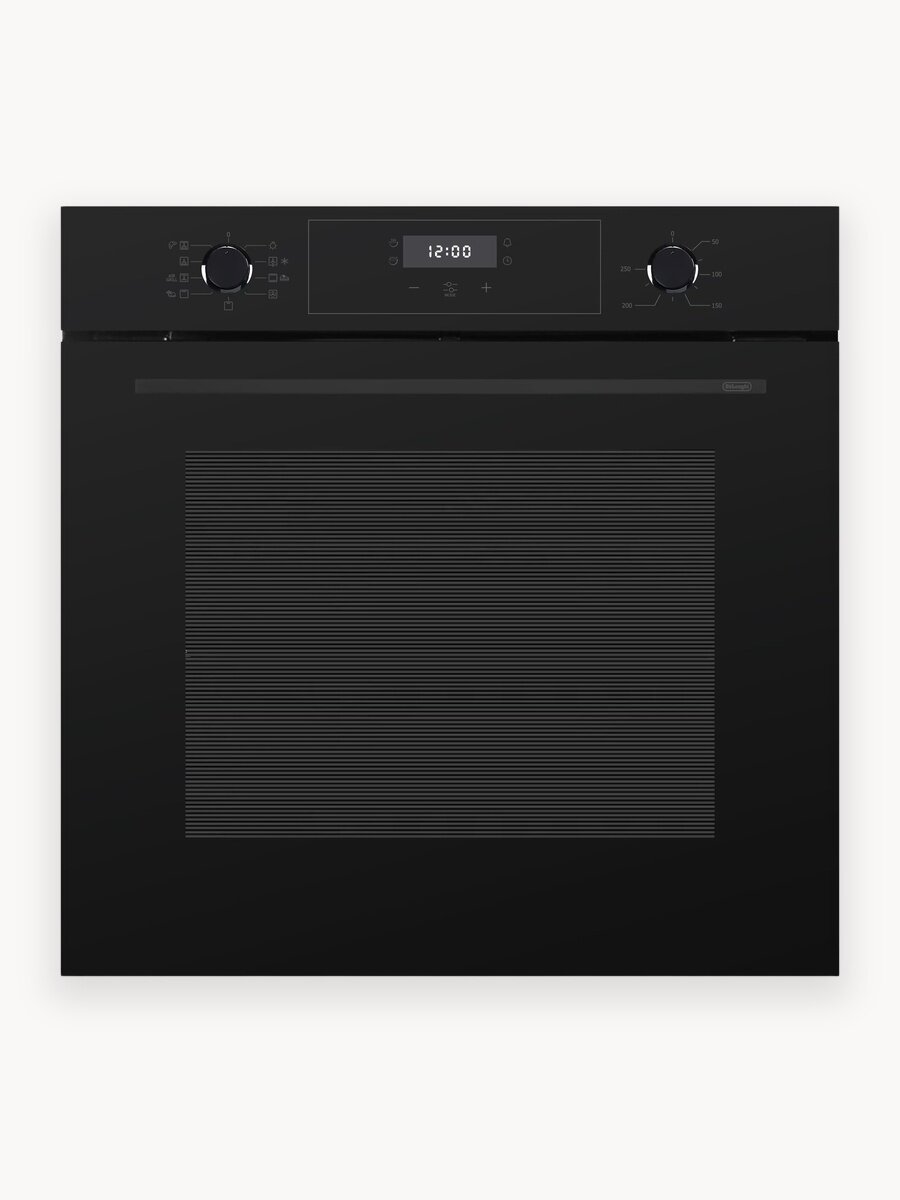 Встраиваемый электрический духовой шкаф DEO 755 NB NORMA, 65 л, Конвекция, Гриль, подсветка камеры, 9 программ