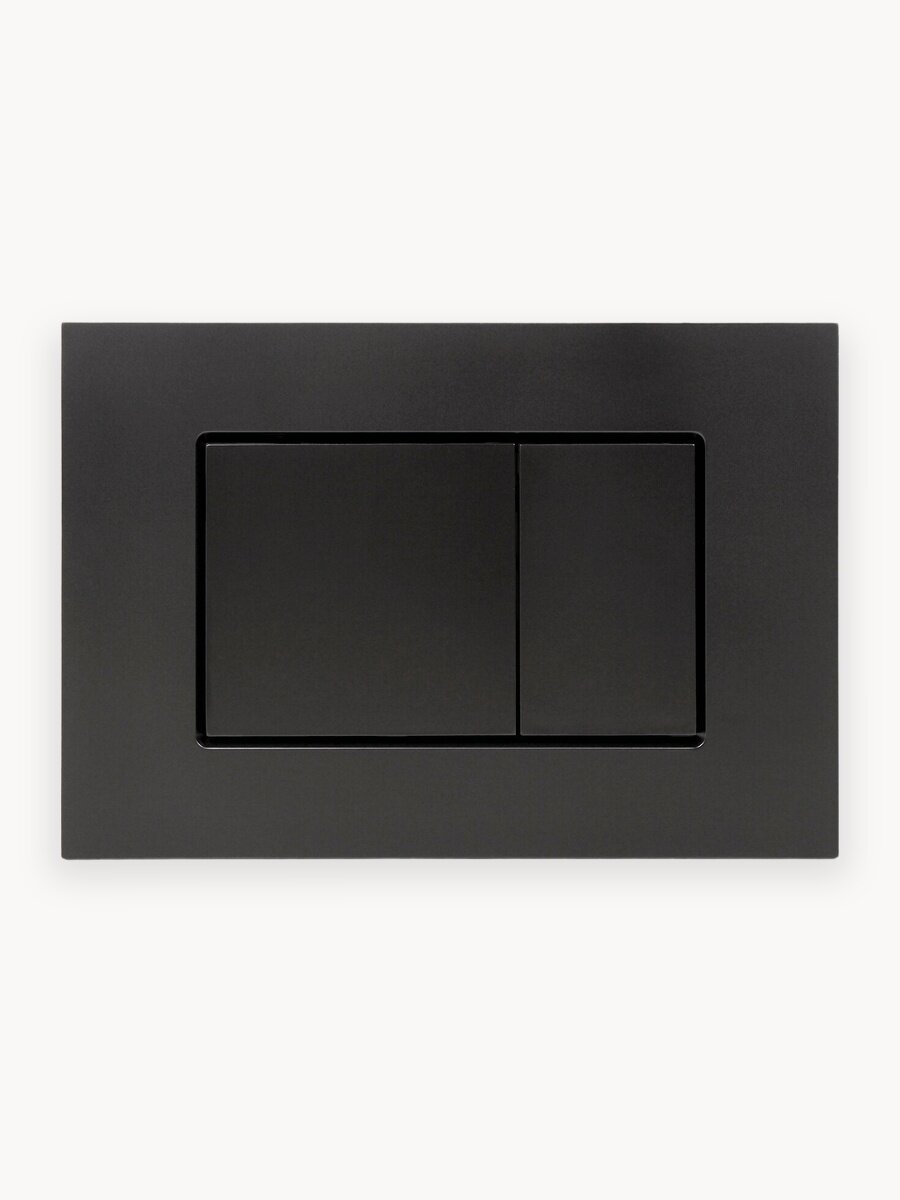 Двухрежимная клавиша смыва CR3106 для инсталляции Ceres Ultra, черная