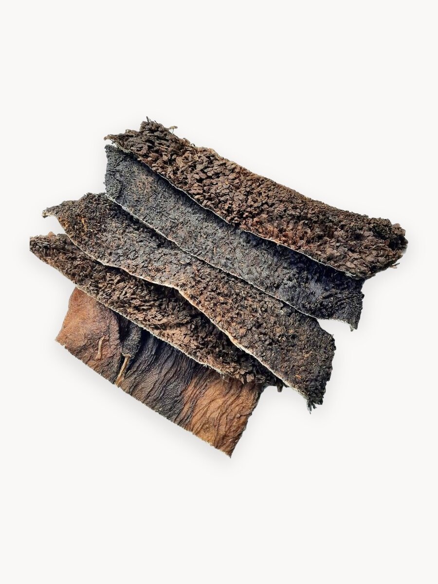 Рубец говяжий темный 500г Сушеное натуральное лакомство для поощрения и дрессировки собак