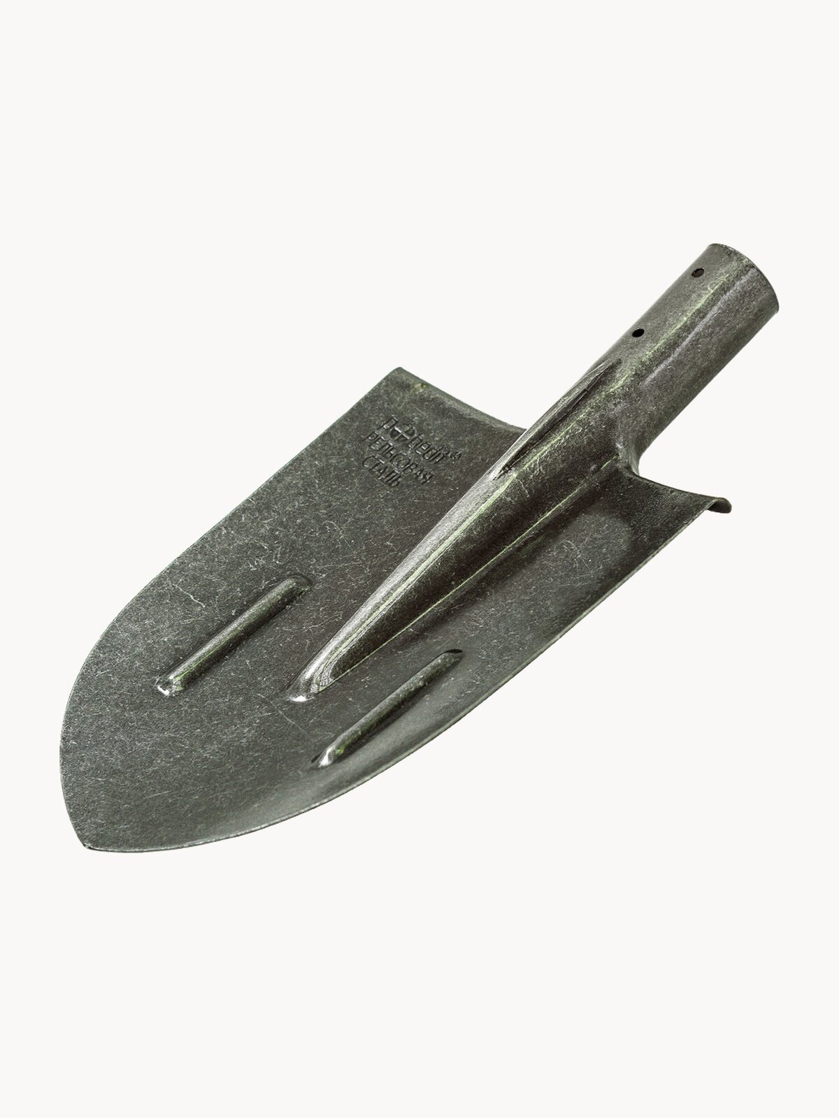 Лопата штыковая без черенка, рельсовая сталь крот