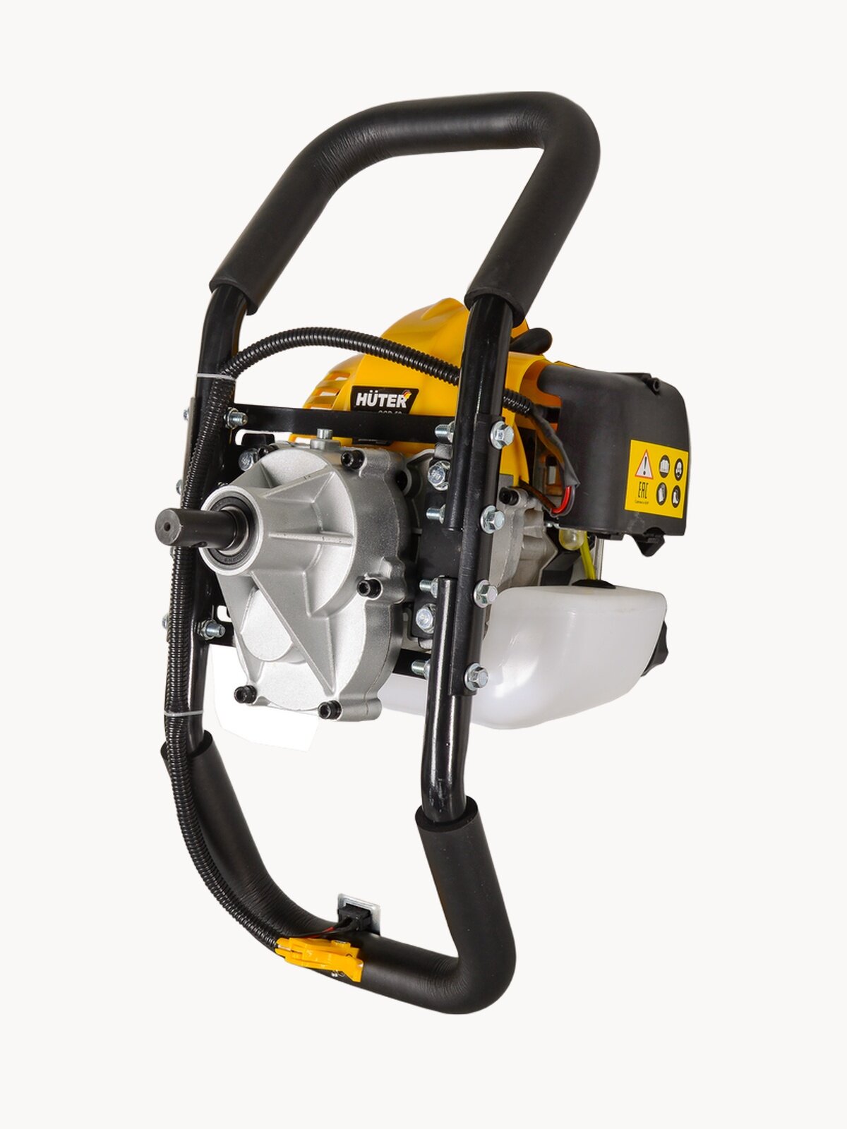 Мотобур HUTER GGD-3 MAX, бензиновый, 2 кВт, бак 1.6 л, без шнека