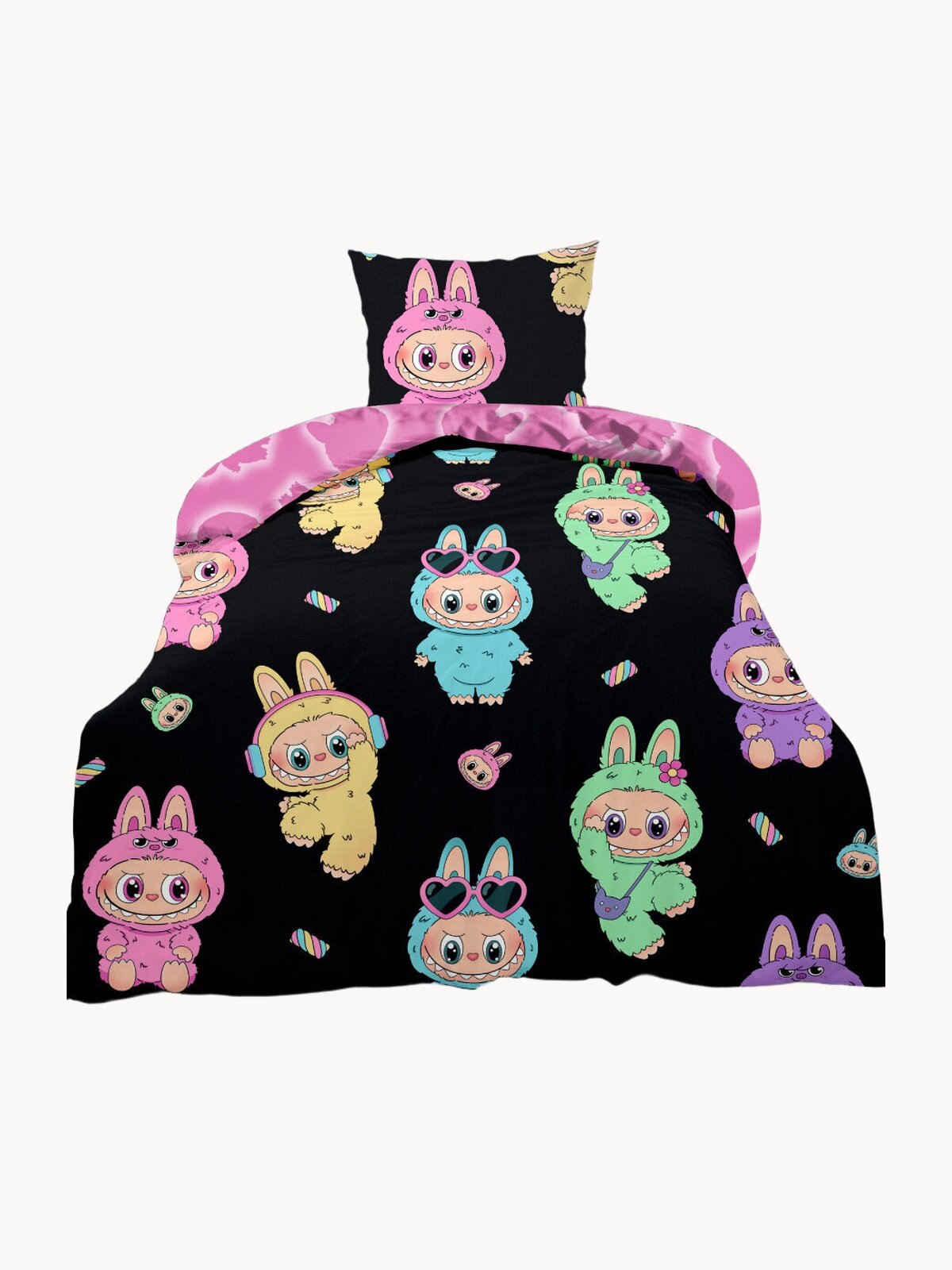 Комплект постельного белья Твой стиль Лабубу