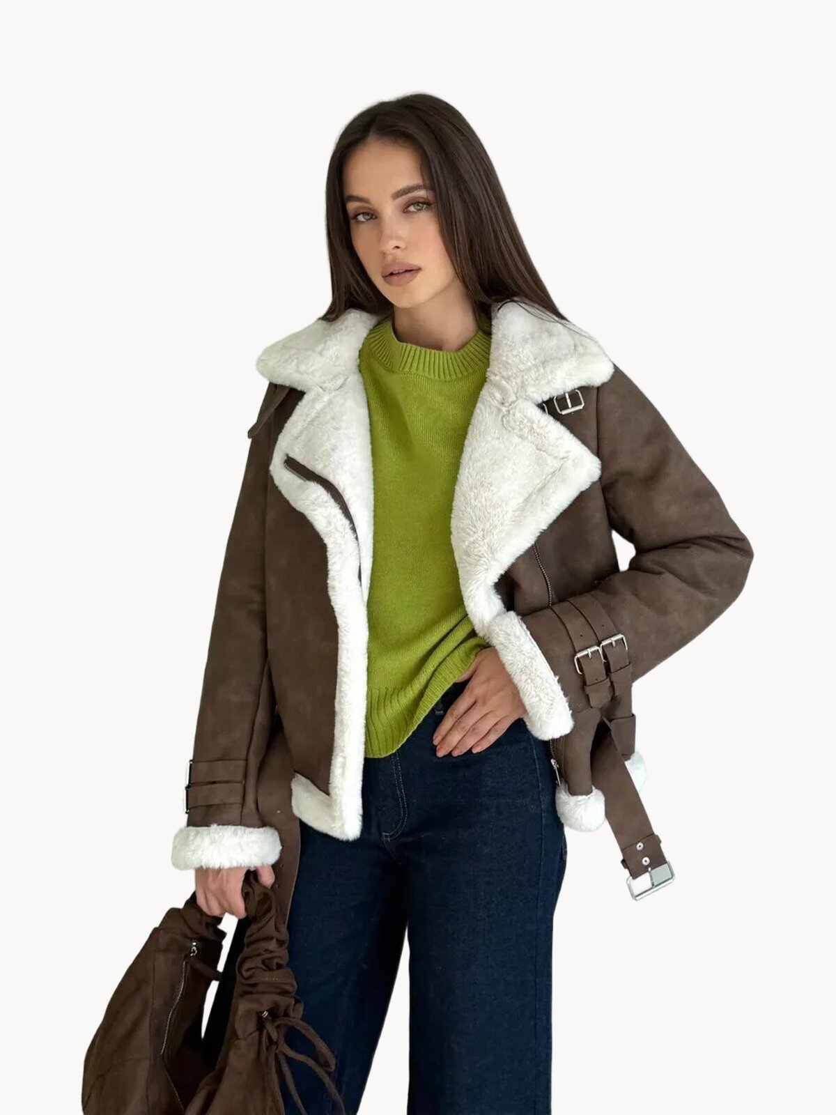 Дублёнка дубленка натуральная зимняя женская