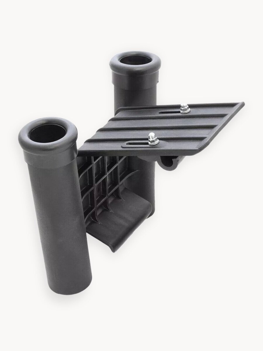 Удочкодержатель двойной, передвижной на ликтрос