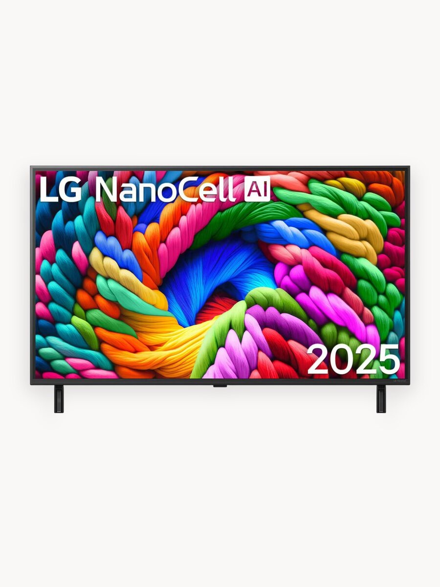 Телевизор LG 43NANO90A6B. ARUG, 43 дюйма, 4K Ultra HD, смарт ТВ, WebOS 25, синий