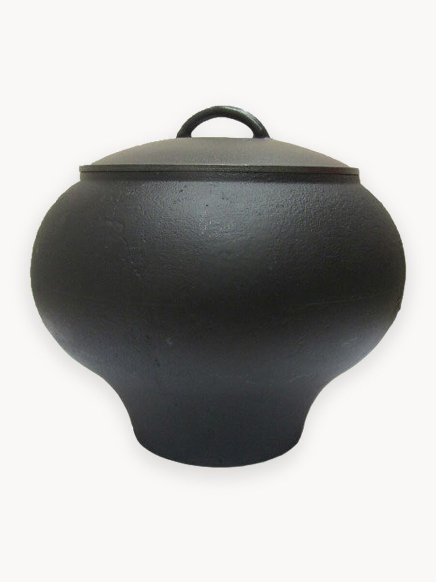 Горшок чугунный с алюминиевой крышкой, 2.5 л