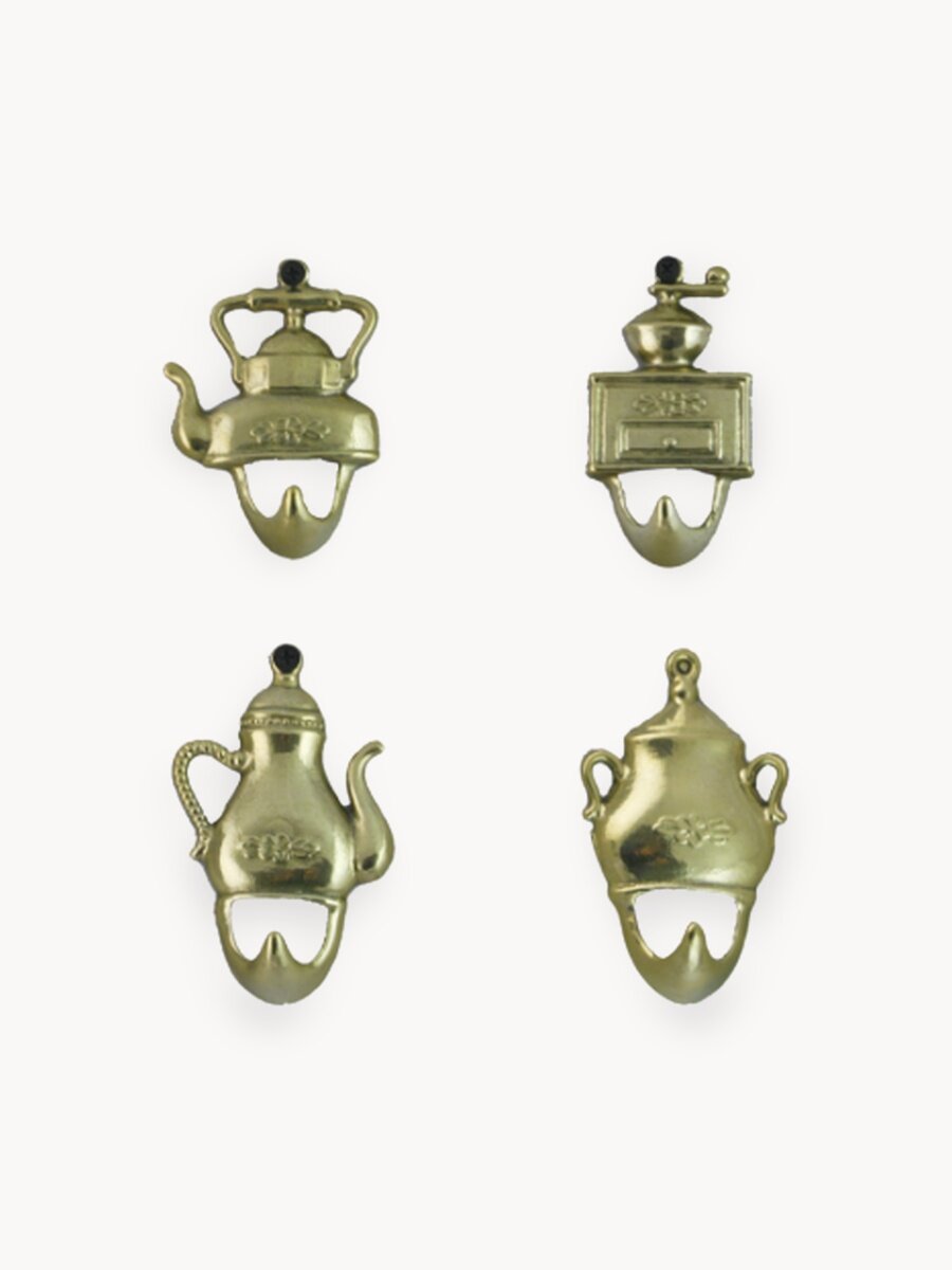 Крючки Alberti Livio набор 4 шт. AL-80-298