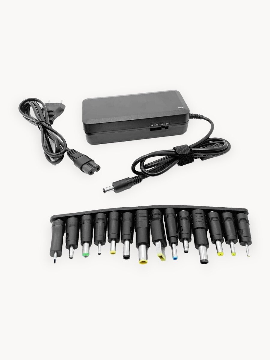Универсальный блок питания для ноутбука (от12-24в, 120W, 6000mah, USB, 14 переходников) LP-505