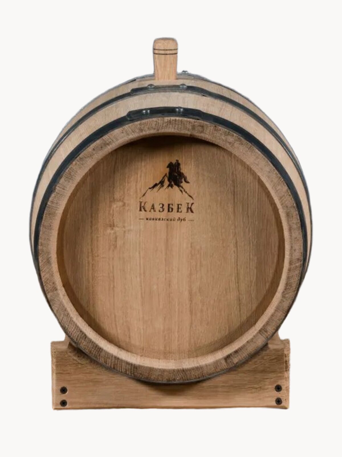 Дубовая бочка 10л для самогона "Казбек Премиум"