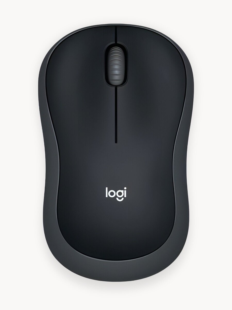 Мышь беспроводная Logitech M185 Grey