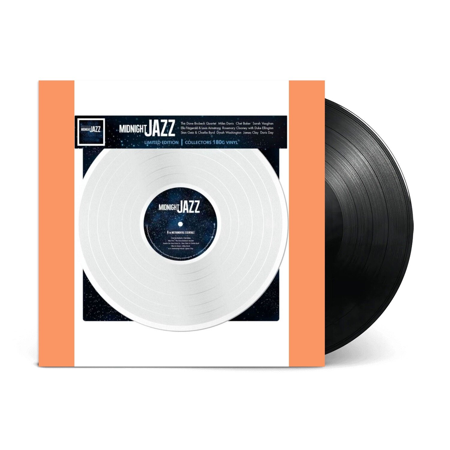 Виниловая пластинка Various - Midnight Jazz Vinyl, Compilation, Limited Edition, White Новый, Ori*inal