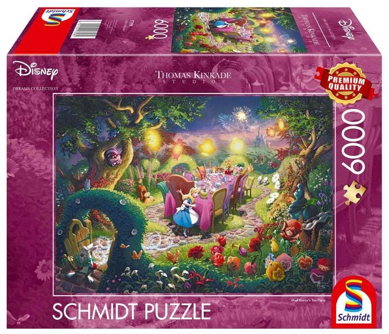 Пазл Schmidt Thomas Kinkade Алиса в Стране чудес, 6000 элементов, для детей