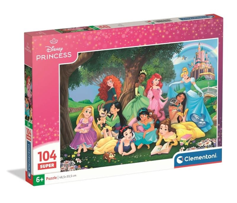 Пазл Clementoni Super Принцессы Disney, 104 элемента