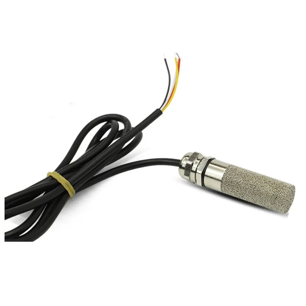 DC5-28V RS485 Датчик температуры и влажности Modbus XY-MD03 Коллектор температуры и влажности - металлическая головка