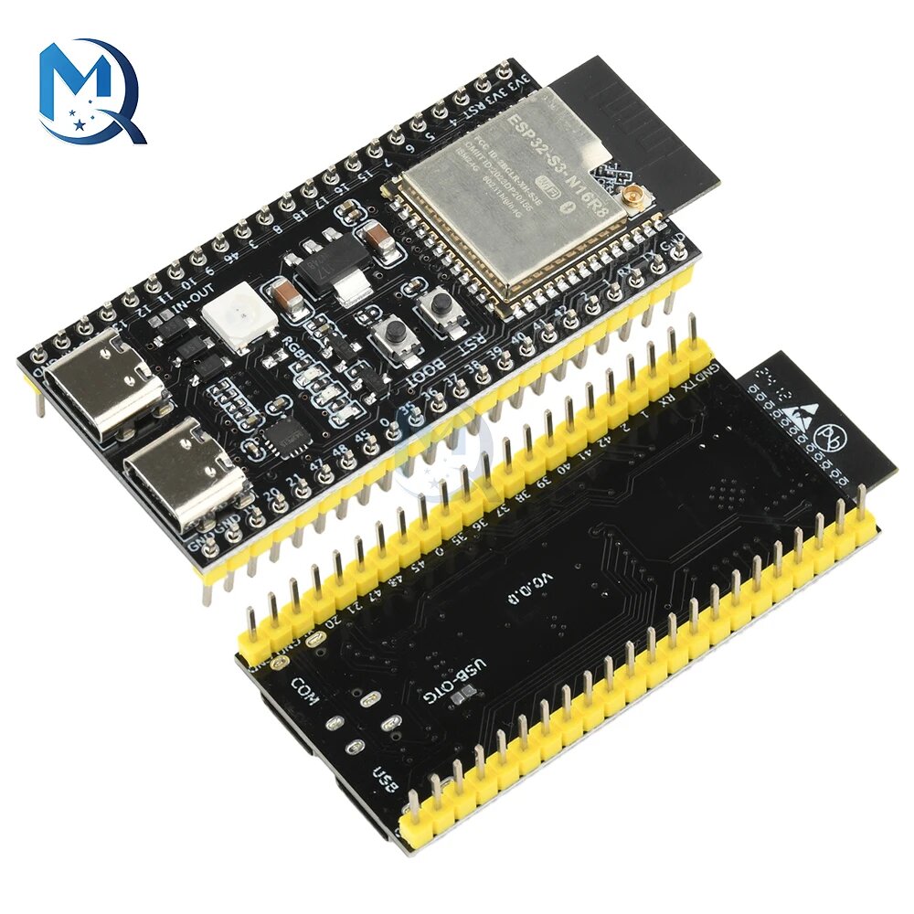 ESP32-S3 Ziqqucu, Цвет N16R8 Pin welding