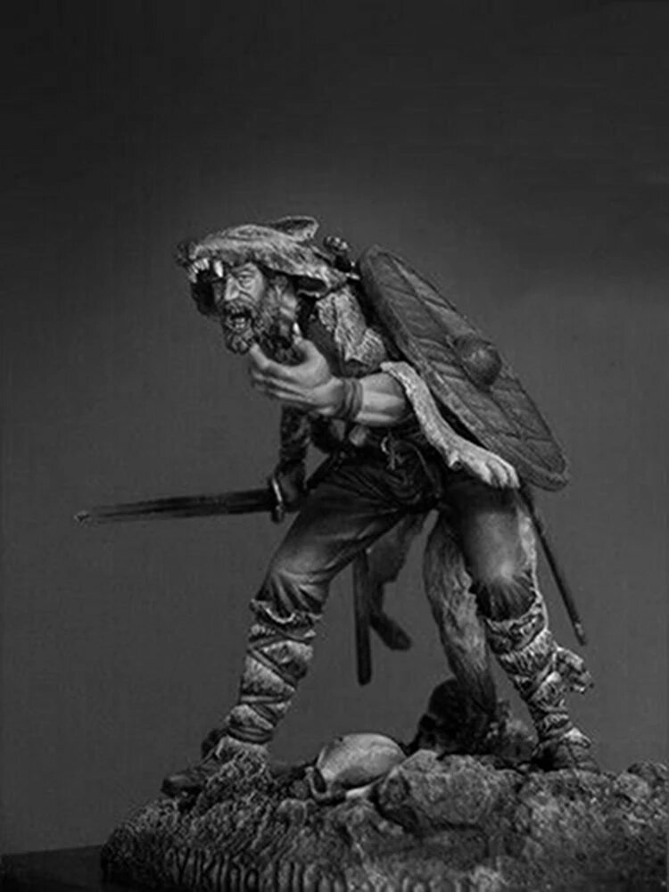 KIMERA Фигурка викинга из смолы 1/18 90мм для сборки и покраски