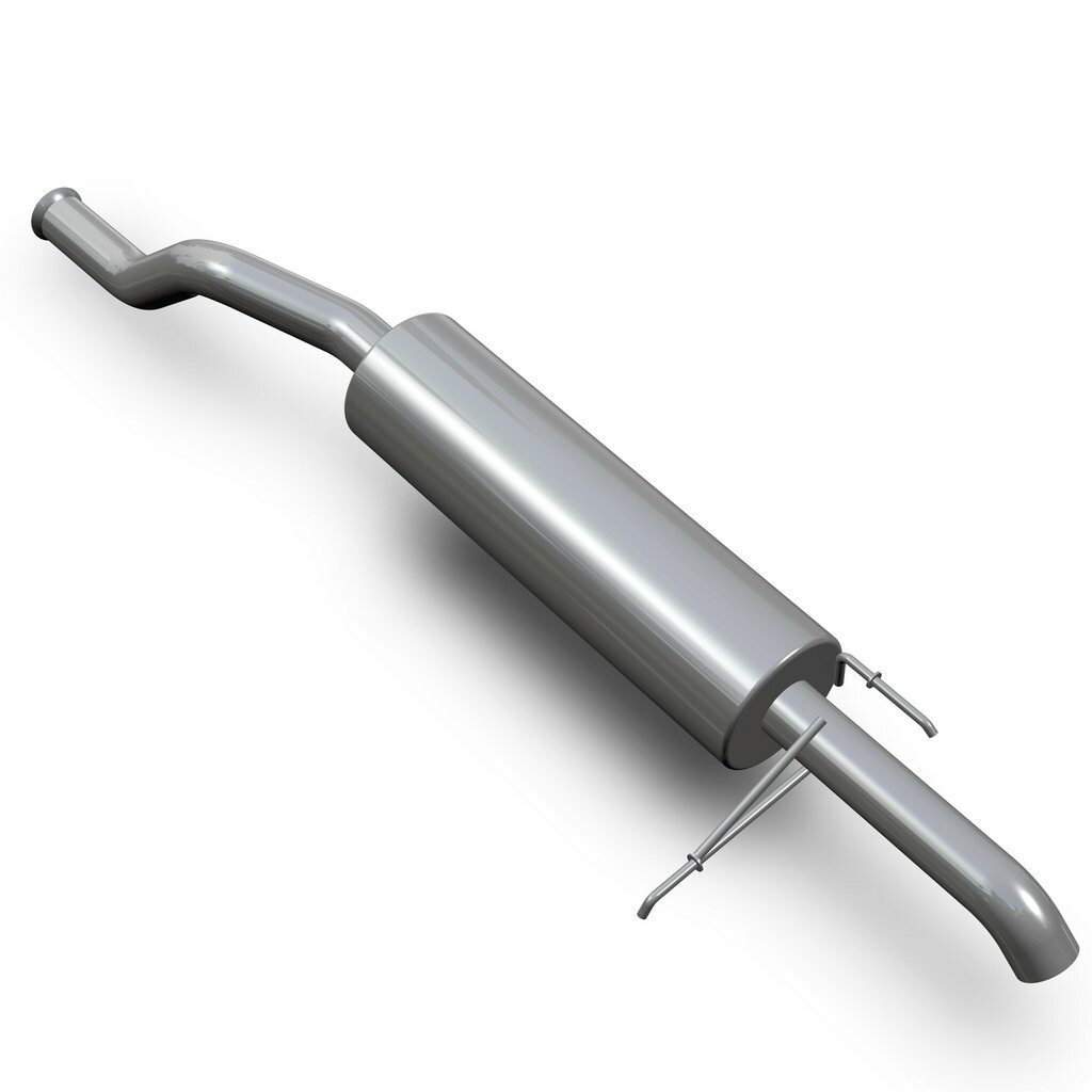 Глушитель основной под независимую подвеску для ВАЗ 21099 (Автопродукт)