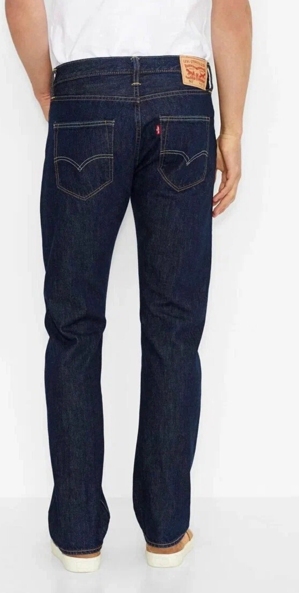Джинсы классические Levi's 501, размер 38/32, синий — фото 1