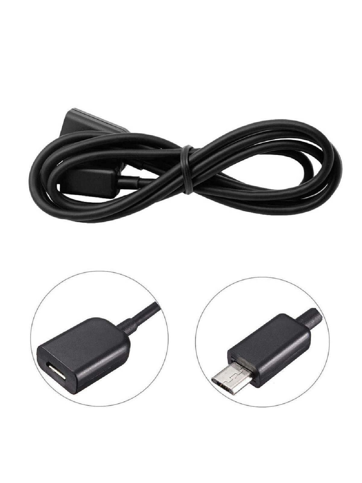 Адаптер Micro USB с разъемом Micro USB для зарядки данных Прямой Штекер