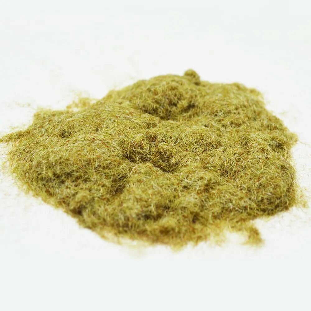 Флок 1,5-2 мм трава для макета (для моделирования) 20 гр.