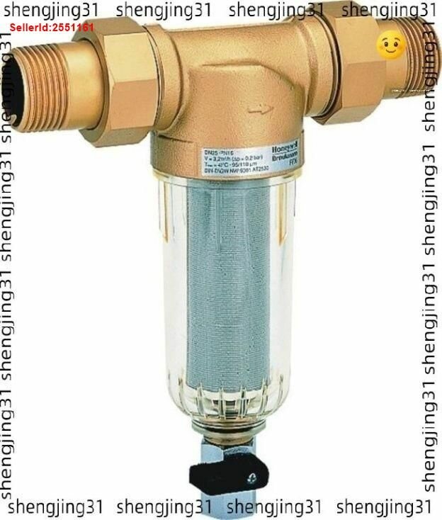 Эксклюзивный фильтр Honeywell FF06 3/4АА для магистральной холодной воды промывного типа