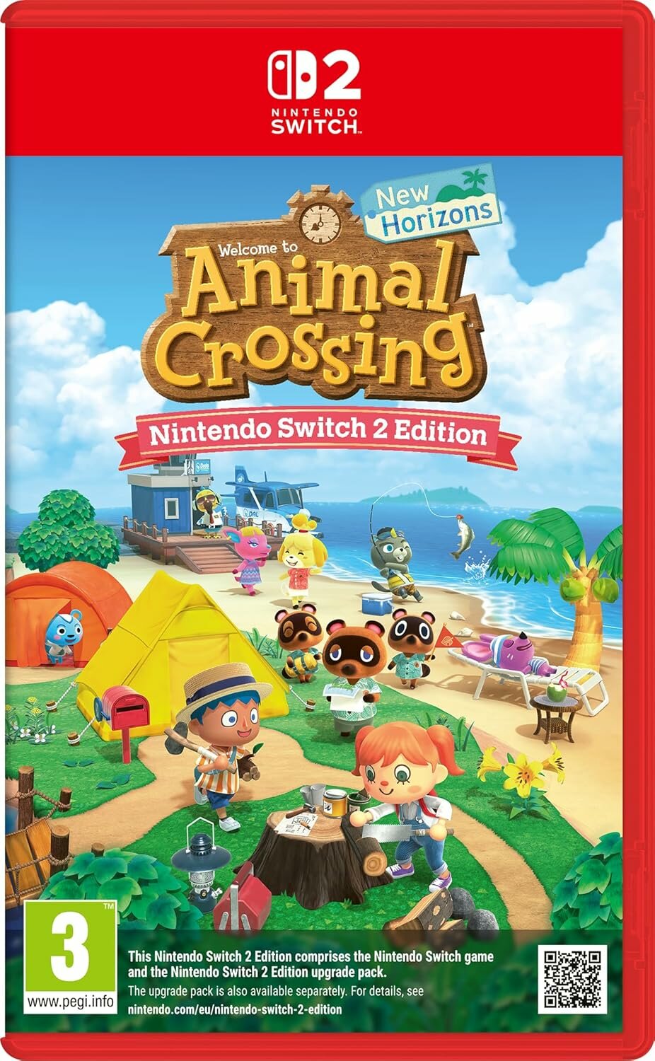 Игра Animal Crossing: New Horizons (Nintendo Switch 2, Русские субтитры)