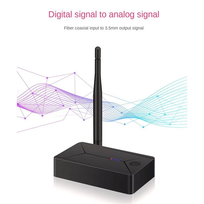 Адаптер Передатчика Беспроводного Аудио Bluetooth 5.0 Постоянного Тока 5 В