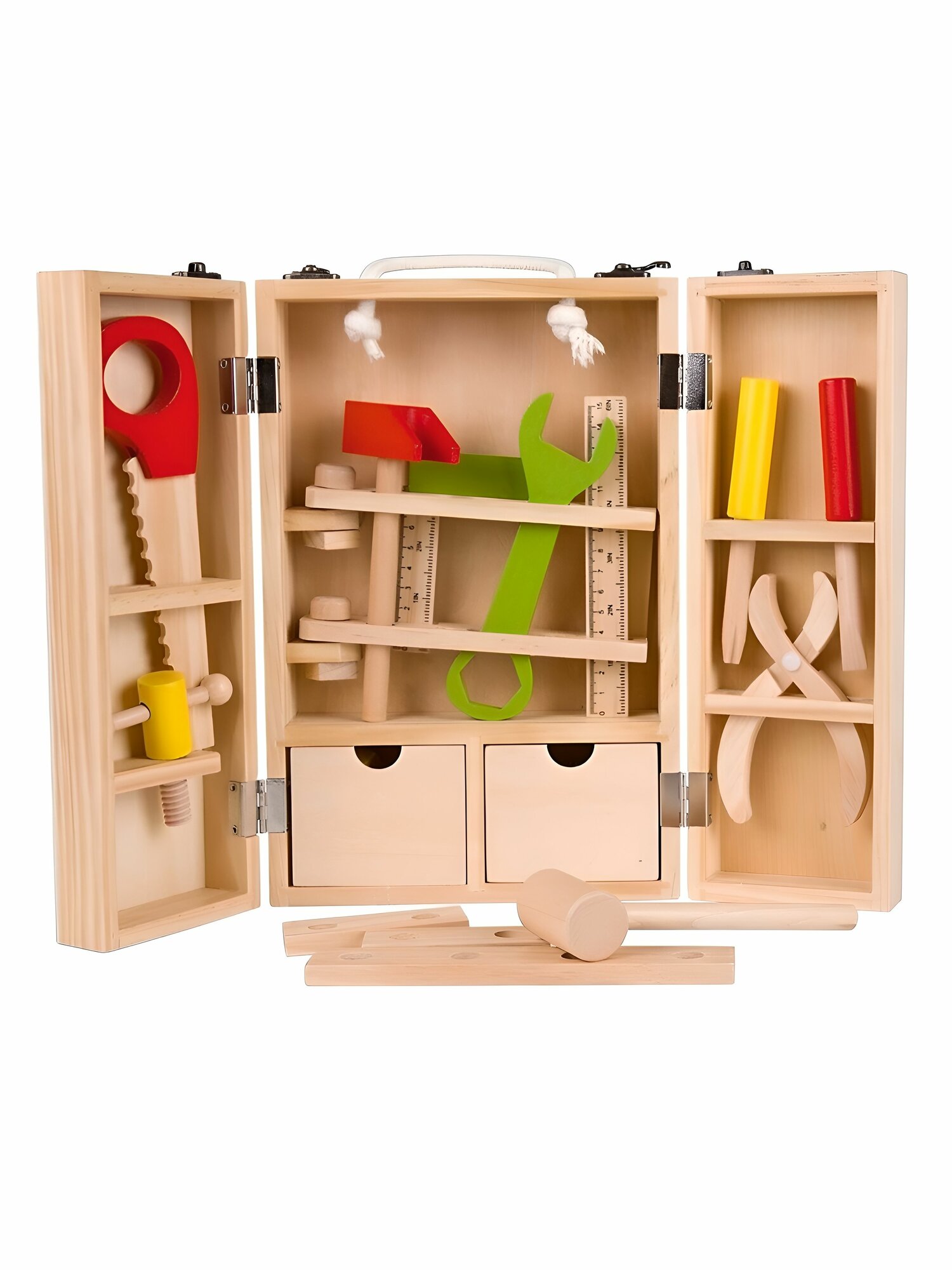 CLASSIC WORLD Набор деревянных инструментов в чемоданчике для детей от 3 лет