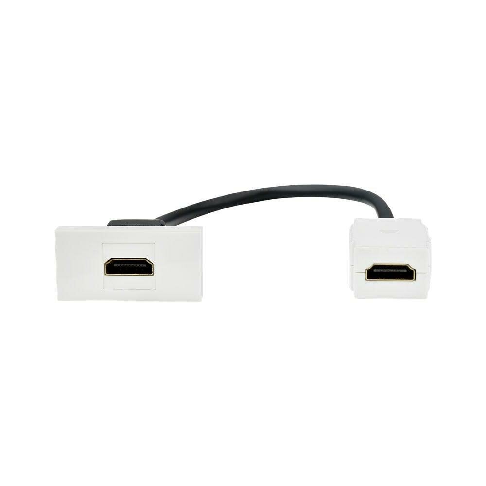 Розетка HDMI IEK PRIMER РКМ-10-00-П M/M (1 мод.) белая PR-KK40D-RH-0-1-K01