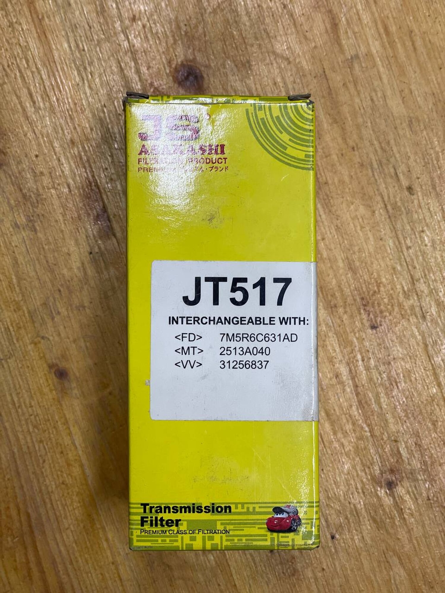 Фильтр трансмиссионный JS Asakashi JT517 АКПП элемент