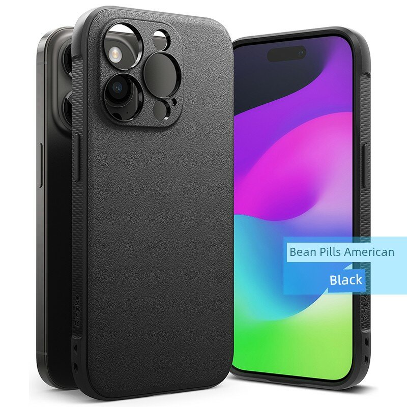 Ringke Тонкий ударопрочный чехол для iPhone 15 с тактическим дизайном в черном