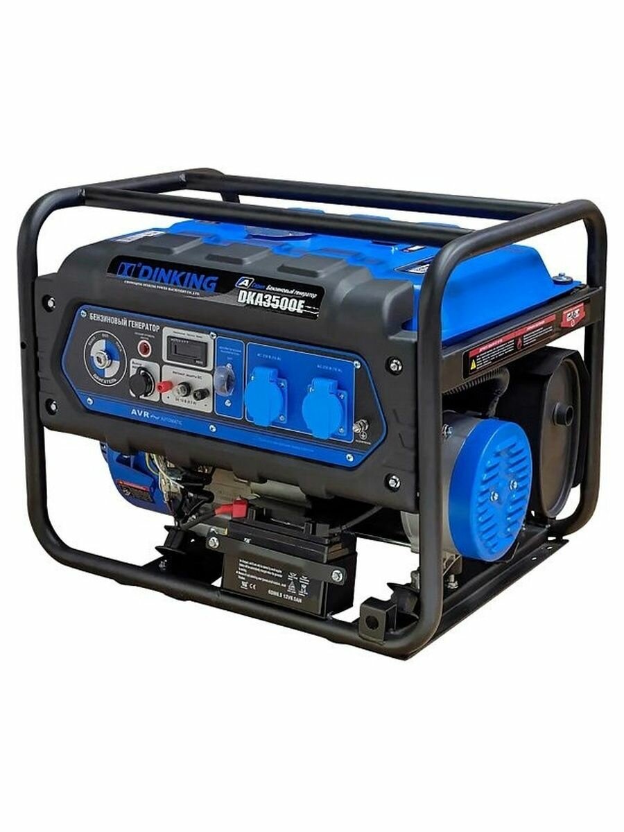 Бензиновый генератор Dinking DKA3500E, ном. 3,2 кВт / макс. 3,5 кВт (арт. ГЕН031)