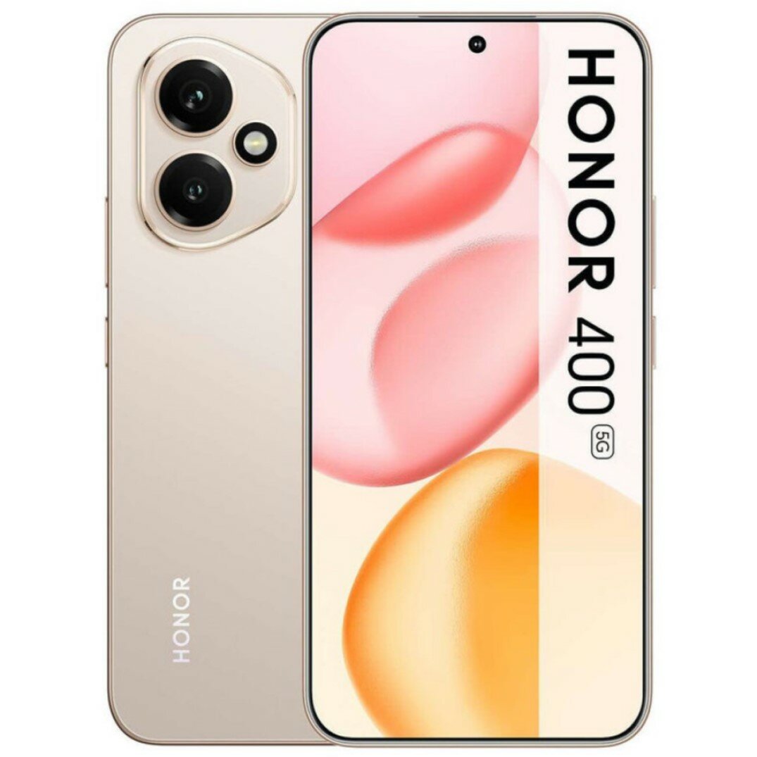 Смартфон HONOR 400 8/256 ГБ Ростест/ЕАС, Dual: nano SIM+eSIM, золотой