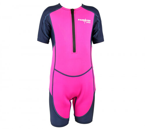 Гидрокостюм-шорти Fandiver Junior, детский, 2 мм, Pink, р.8