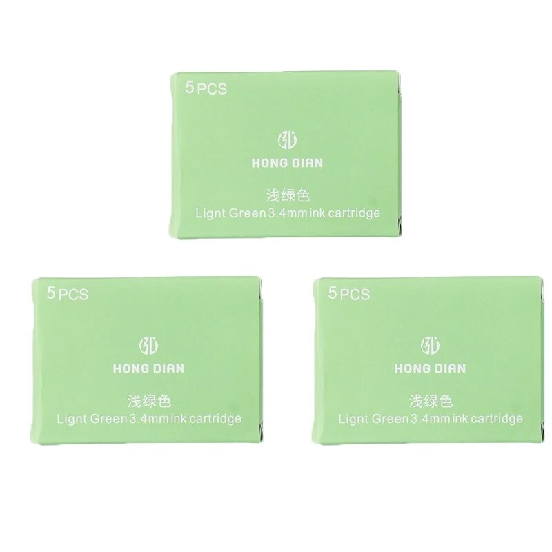 HONGDIAN картриджи чернил Light Green 3.4mm, 5 шт