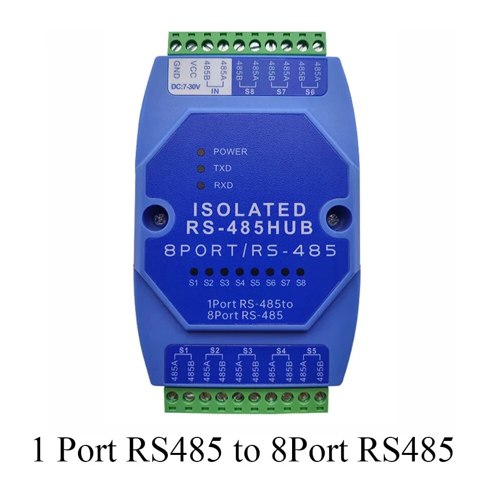 RS485 Концентратор 1 to 8 RS485