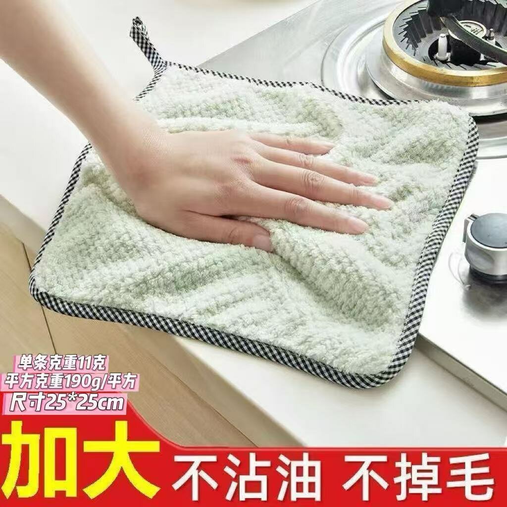 Кухонная ткань, впитывающая масло, ткань для мытья посуды, подвесная мочалка, очищающая, впитывающая воду, удаляющая пятна, не оставляющая ворса, для протирки стола, ананасовая сетка