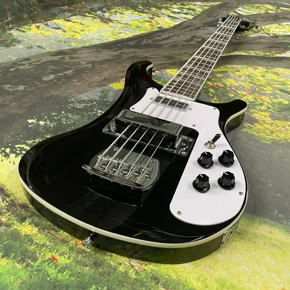 Бас-гитара Электроакустическая бас гитара /4-струнный/5-струнный/ 6-струнный/12-струнный 5-струнная, корпус Махагони_21