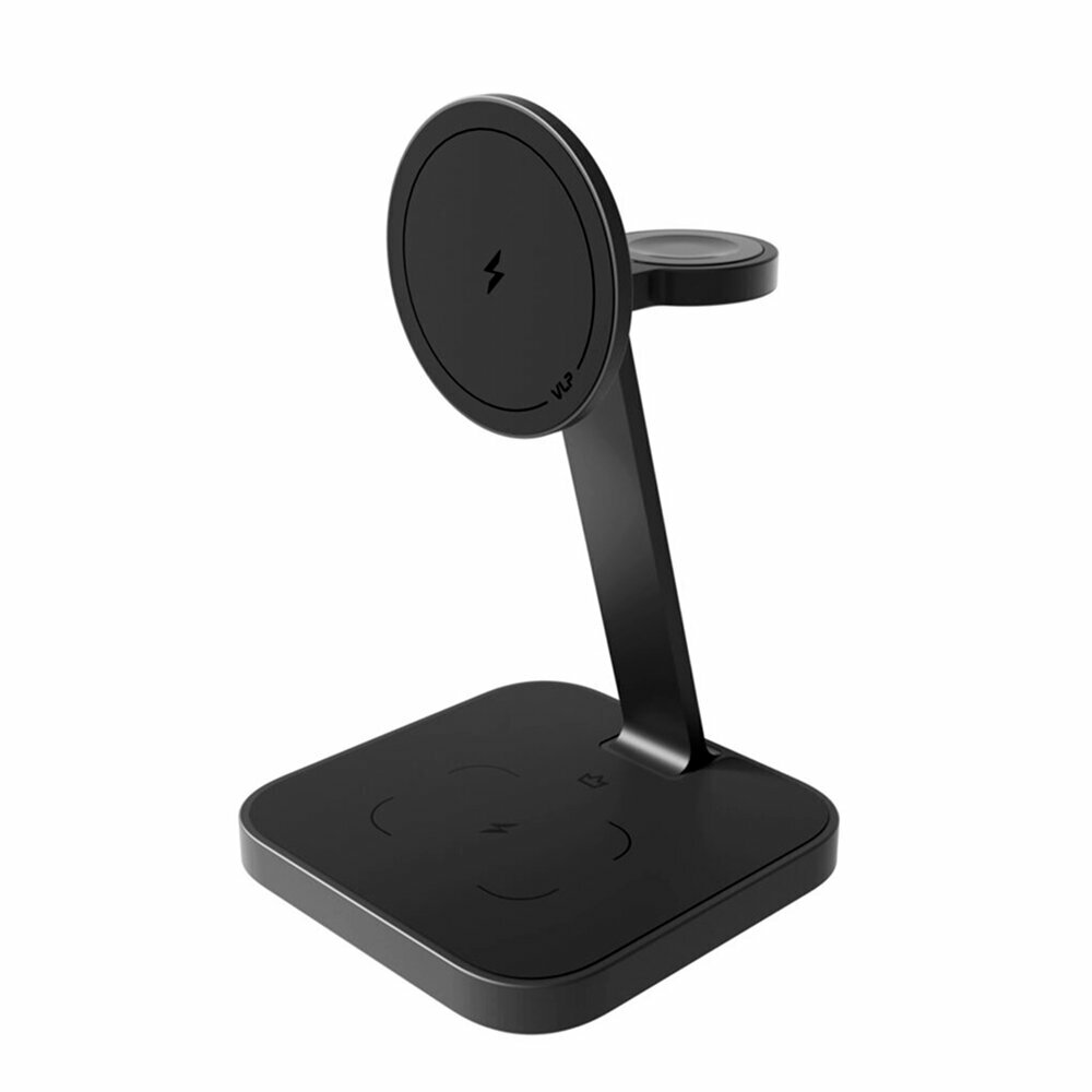 БЗУ VLP Unity Power 3in1 MagSafe, Qi2, USB-C, Графит