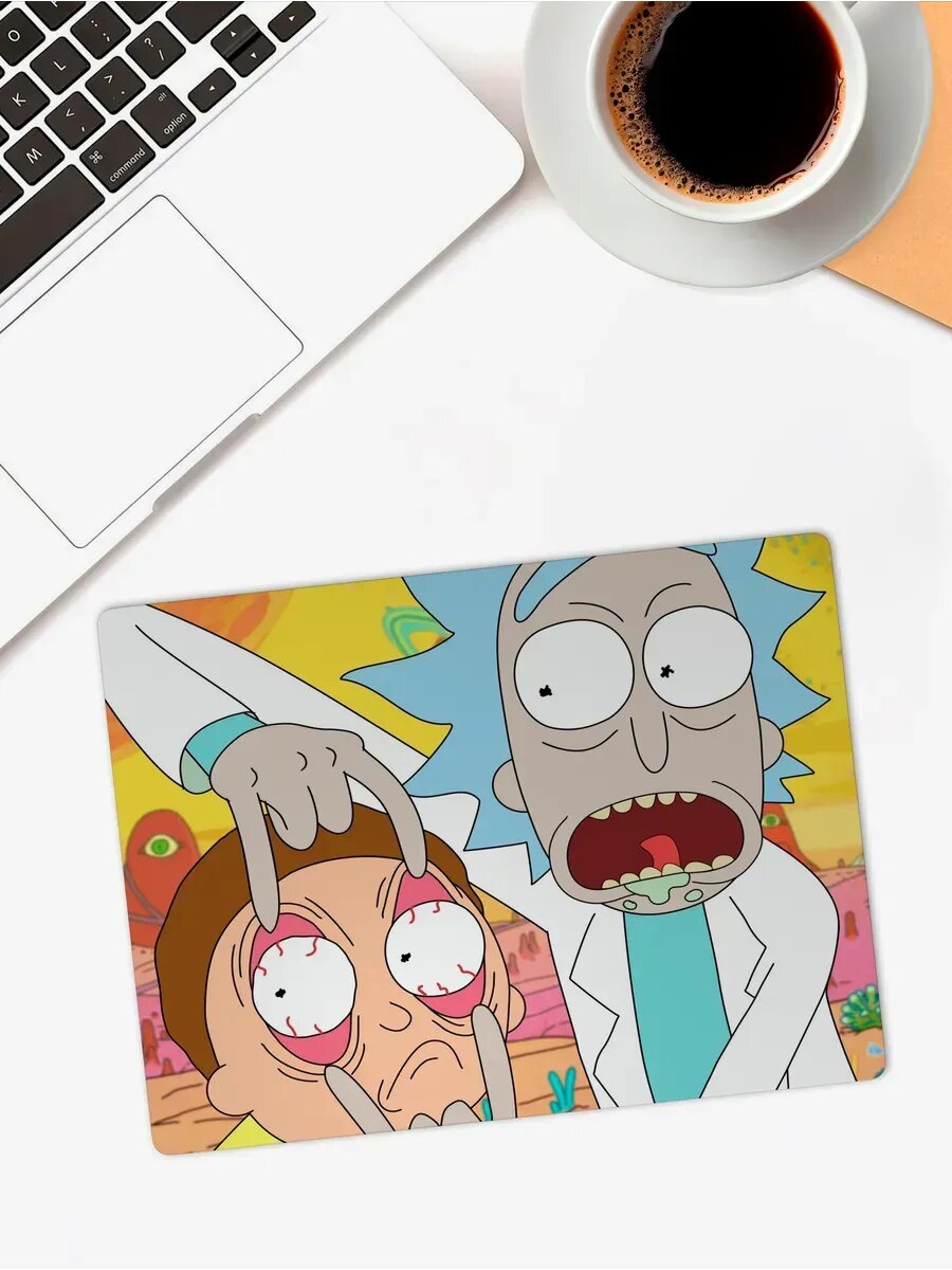 Коврик для мыши с принтом Рик и Морти Rick and Morty