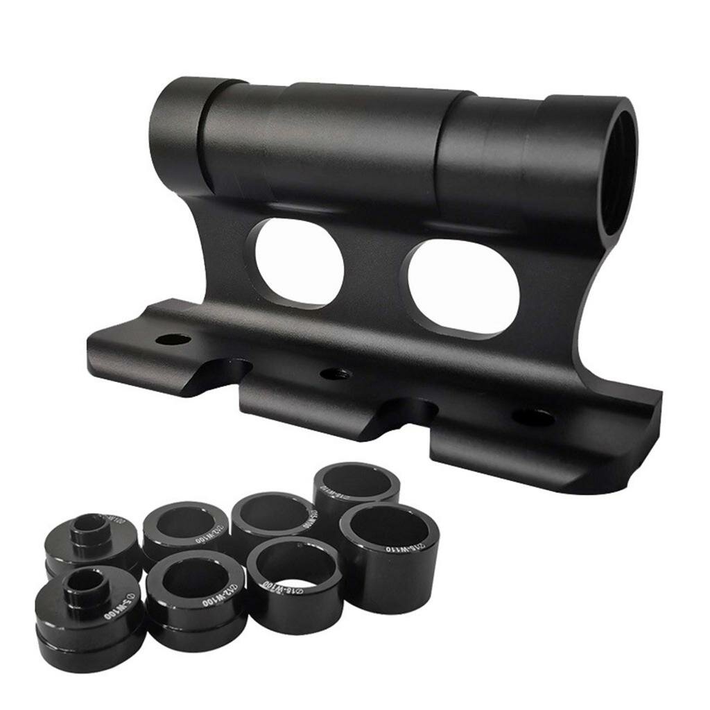 Универсальный крепёж для вилки велосипеда на рейлинги, Черный