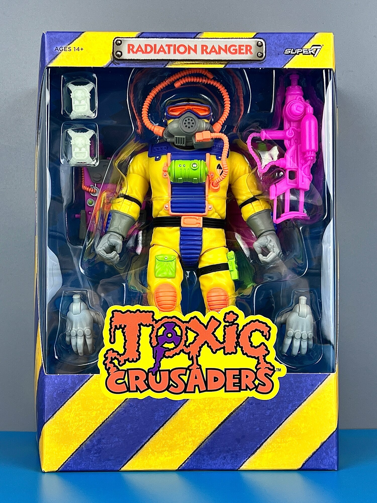 Фигурка Radiation Ranger, Toxic Crusaders / Super7, Ultimates / Радиационный рейнджер, Токсичные крестоносцы, Ультимейт