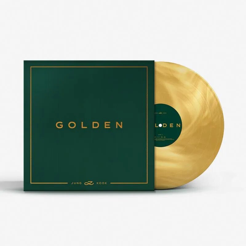 JUNGKOOK (BTS) - 'GOLDEN' LP Виниловая пластинка LP, Импорт, Корея