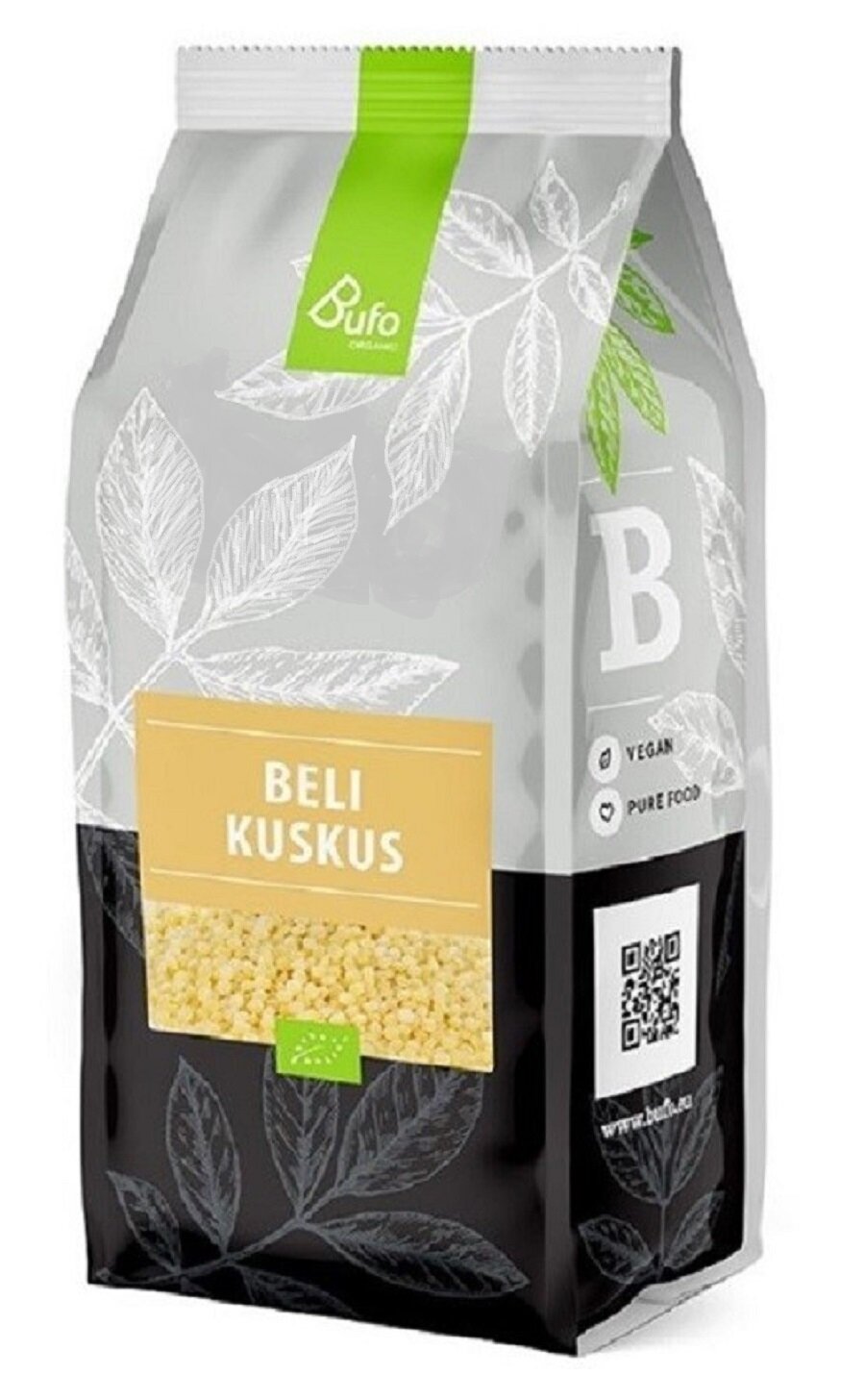 Кускус крупа пшеничная цельнозерновая Bufo Словения 500г