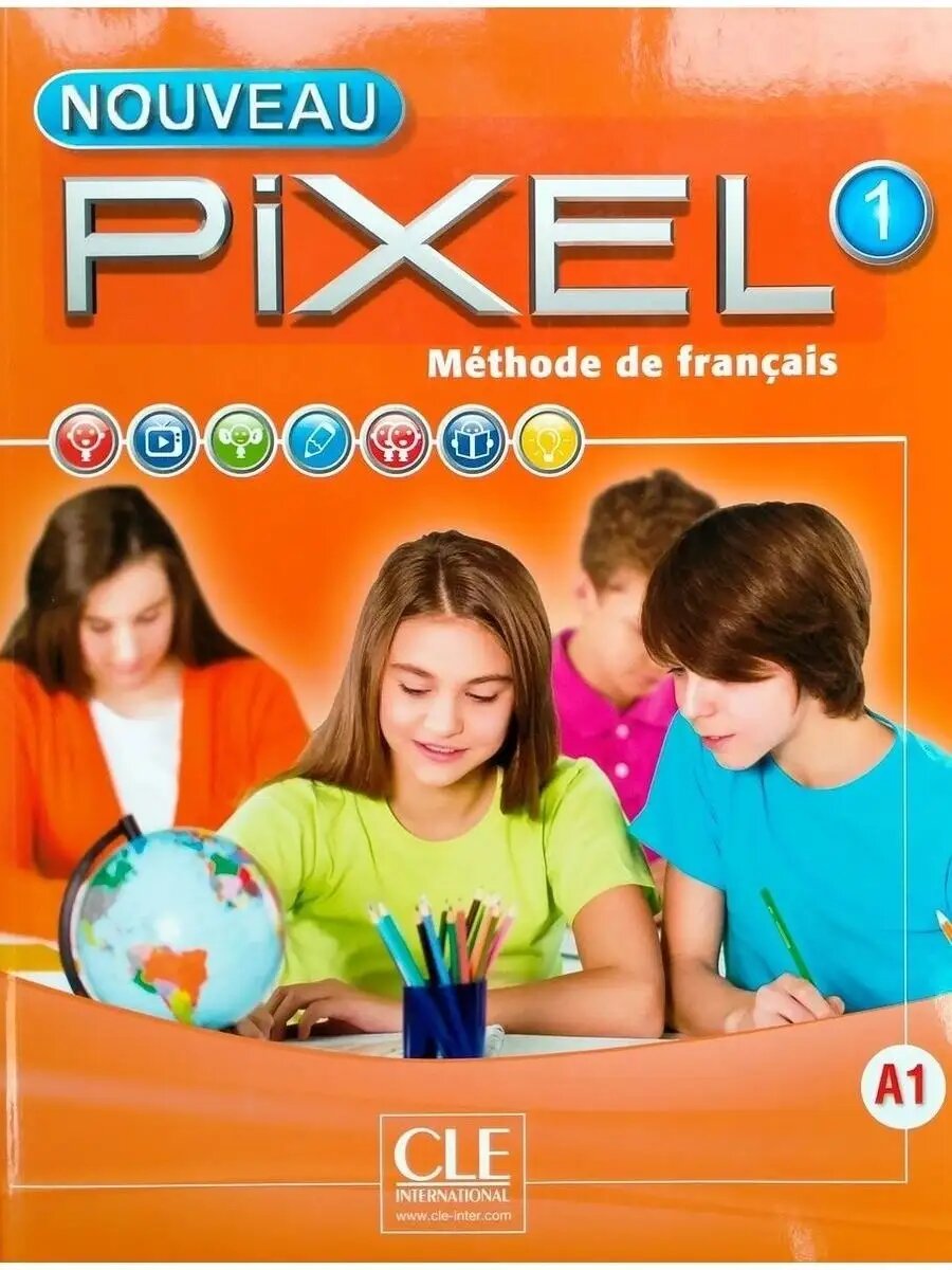 Pixel Nouveau 1 Livre de l'eleve + DVD-ROM | Четкий и понятный раздел по грамматике.