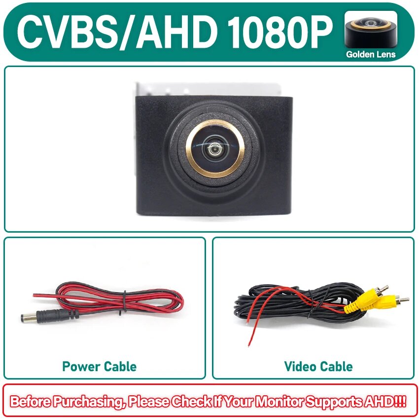 Автомобильная камера переднего вида для Land Rover Range Rover Sport Evoque LRX L538 AHD 1920X1080P