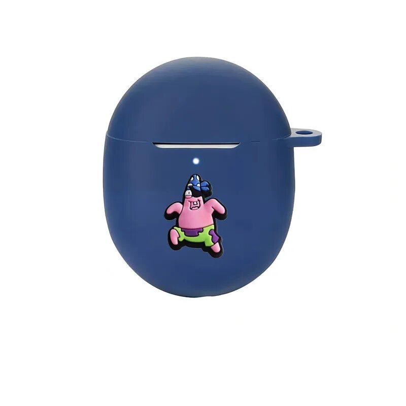 Силиконовый чехол для Pixel Buds A-Series, Style 1, Potdemiel SpongeBob