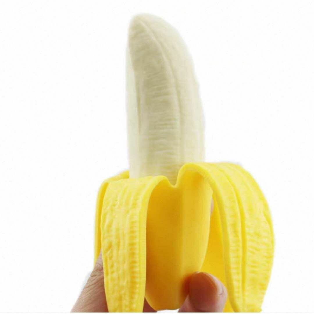 Имитация кожуры банана, антистресс-игрушка с медленным возвратом формы, для сжимания, расслабления, розыгрышей и веселья, милый креативный тренажер для снятия стресса